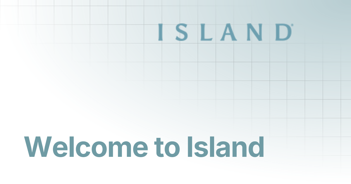 Welcome to Island | Island Router Documentation